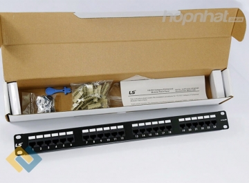 Patch Panel 24 port LS hàng chính hãng, giá tốt