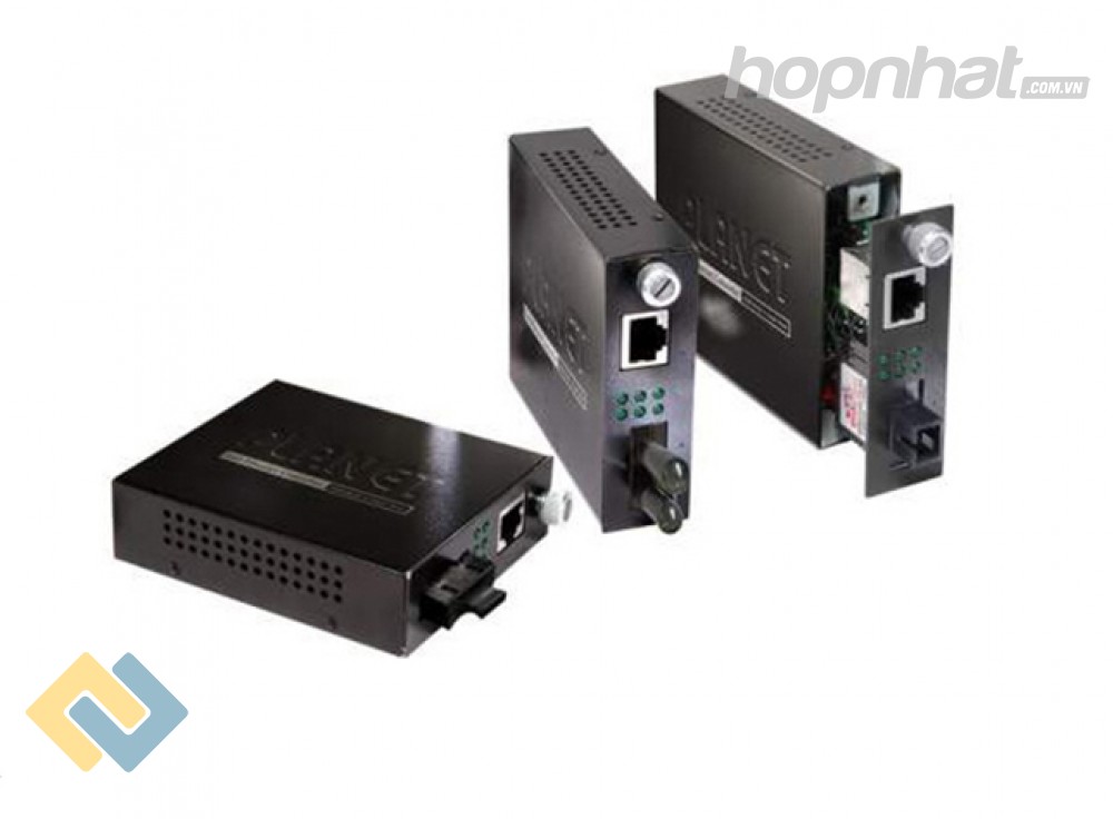 Planet GST-805A - GST-805A 10/100/1000Base-T to Mini-GBIC Smart Gigabit ...