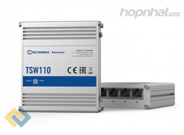 Switch công nghiệp 5 port Ethernet 10/100/1000Mbps TSW110 chính hãng ...
