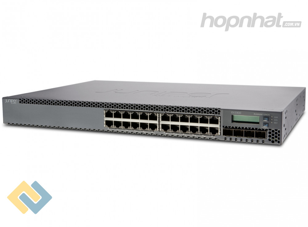 EX3300-24T-DC Switch Juniper 24 Port Data with 4 SFP+ Slot