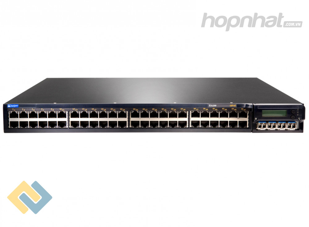 EX4200-48T switch Juniper 48-port 10/100/1000G (8-ports PoE) 320W