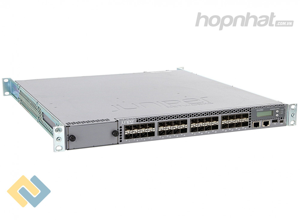 EX4550-32T-DC-AFO Switch Juniper EX4550 32 Port 100/1G/10GBASE-T, 650WDC PS