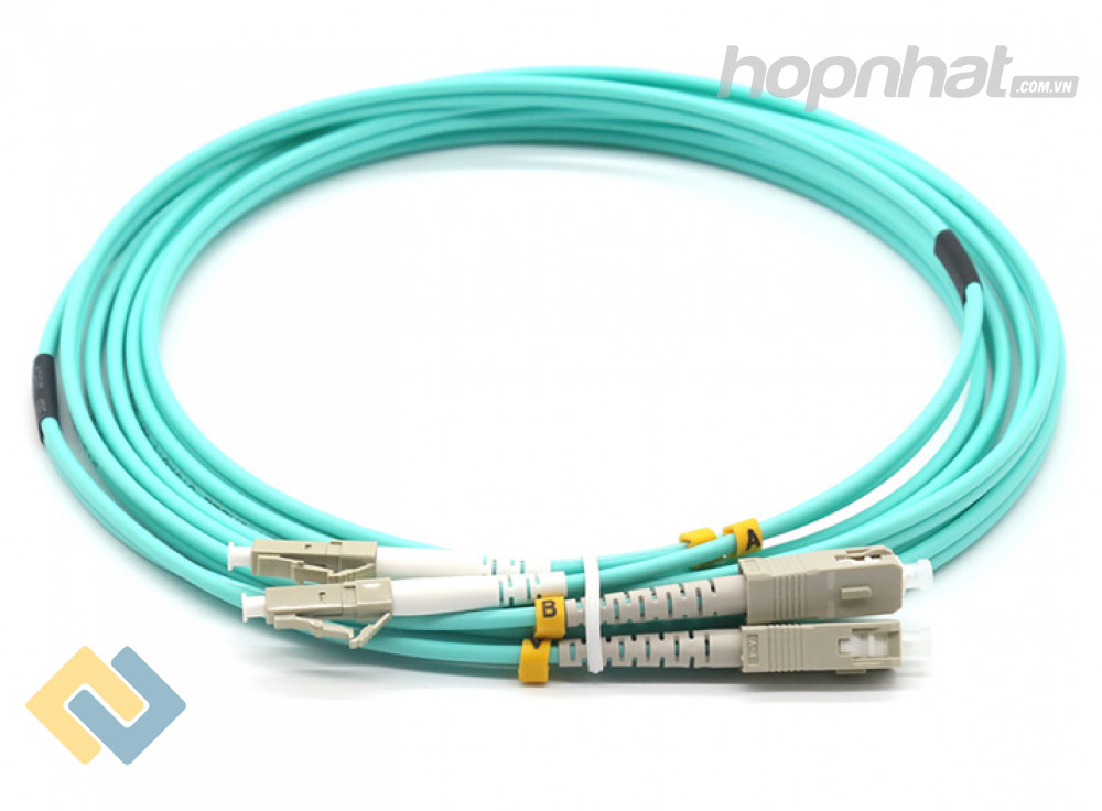 Dây nhảy quang Multimode SC-LC MM Duplex OM3 giá rẻ